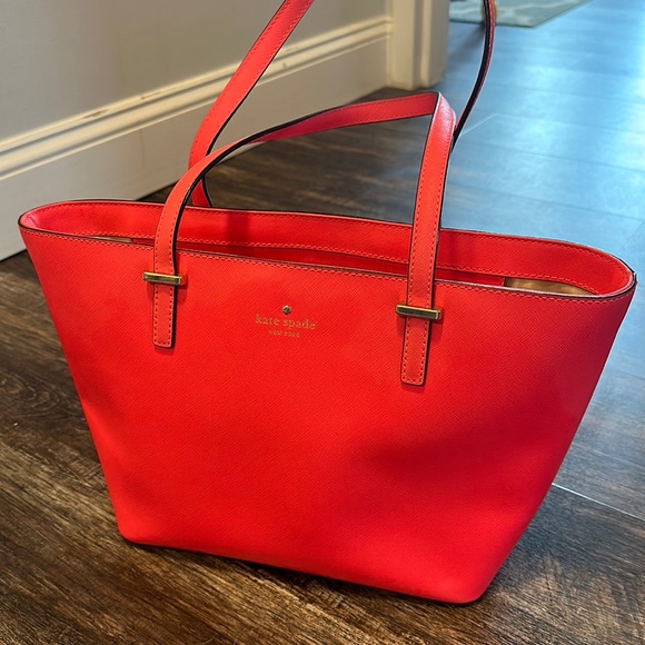 kate spade | Bags | Kate Spade Zip Top Tote Bag Hot Pink | Poshmark